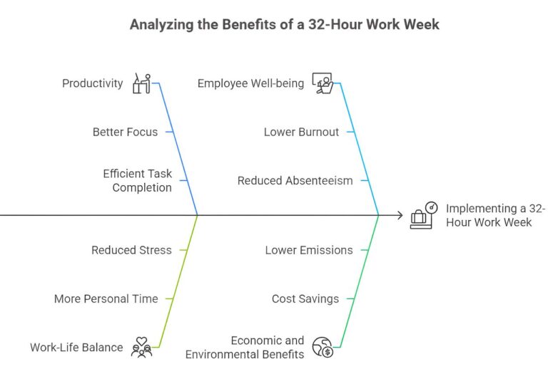 Is the 32 Hour Work Week the Future? Benefits, Challenges, & Trends